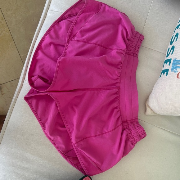 lululemon athletica | Shorts | Lululemon Bright Pink Hotty Hot Short ...